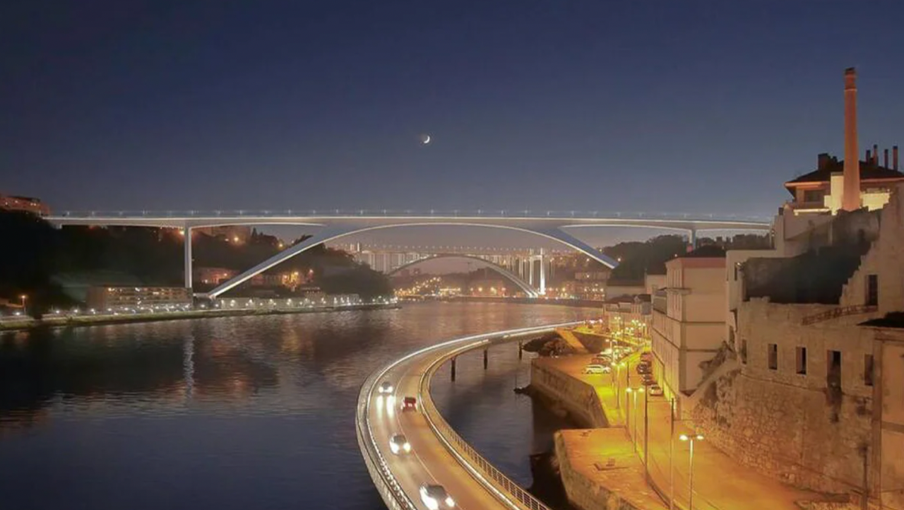Nova Ponte sobre o Douro - Porto Innovation Hub